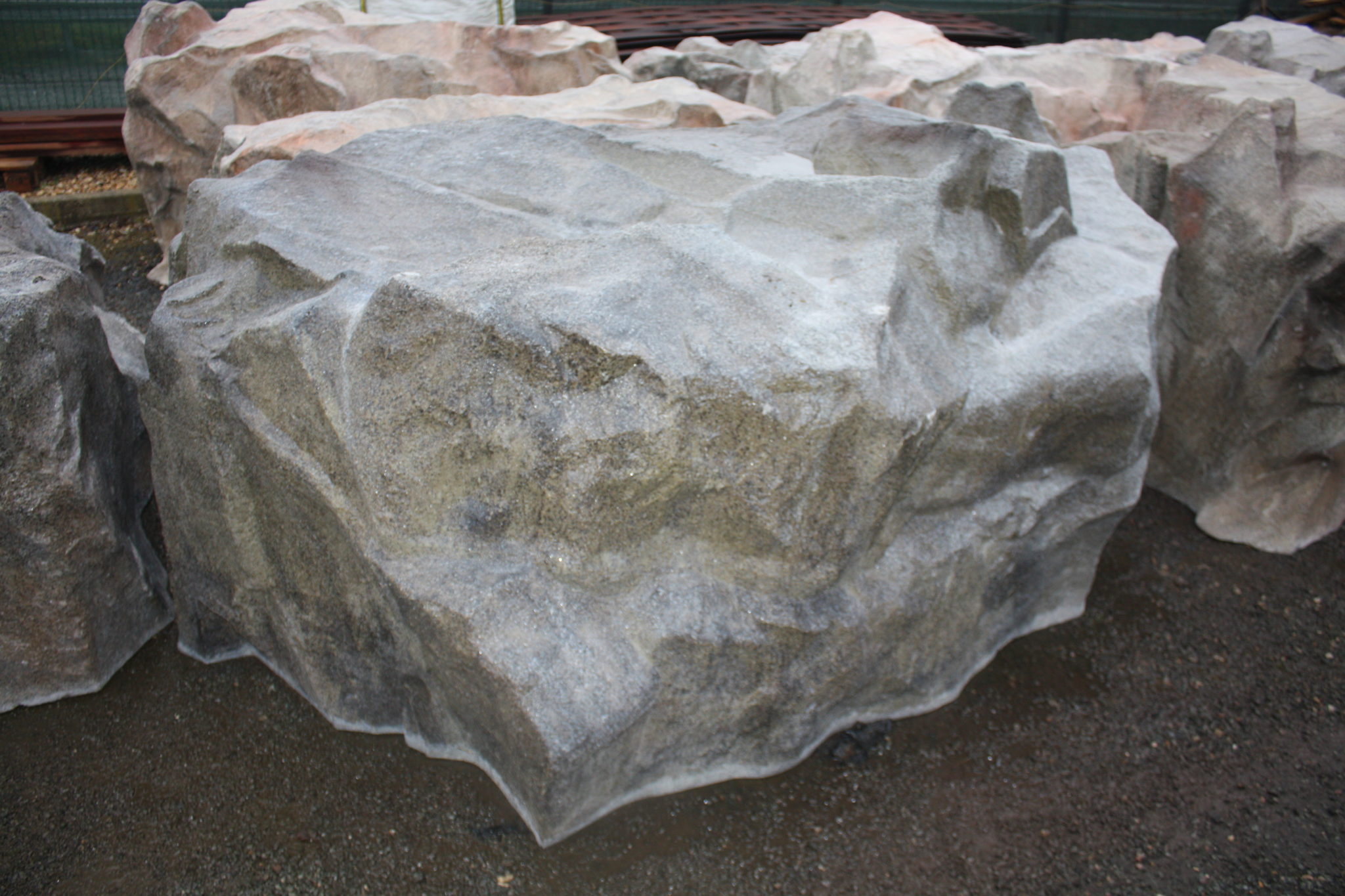 Faux rocher 230x170x120cm - faux rocher de décoration - Aquakoi